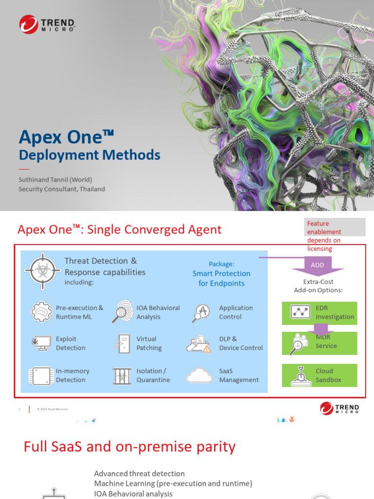 ApexOne Deployment Requirement | PDF | Internet Information Services | Server (Computing)