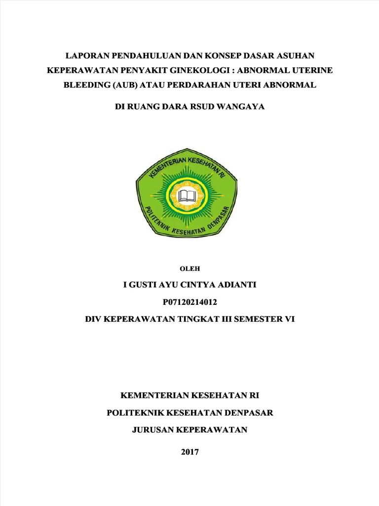 PDF Laporan Pendahuluan Aub - Compress | PDF | Sains & Matematika