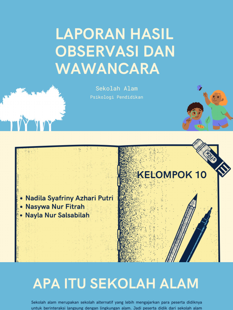 Laporan Hasil Observasi Dan Wawancara | PDF