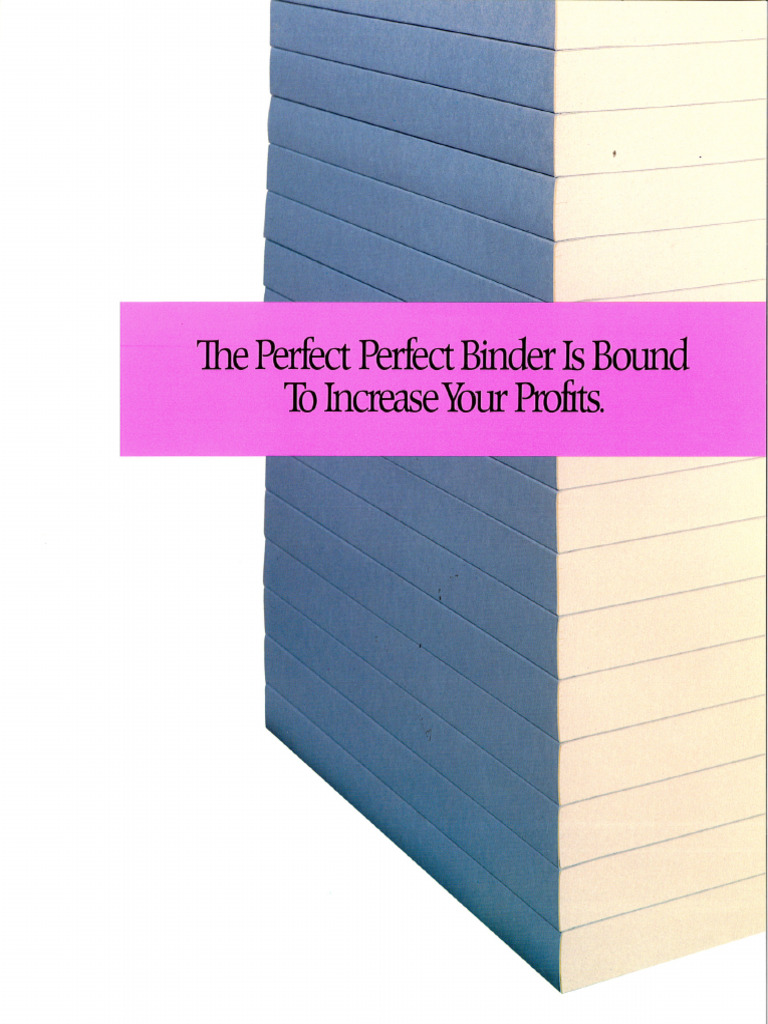 Horizon BQ440 Perfect Binder Brochure | PDF