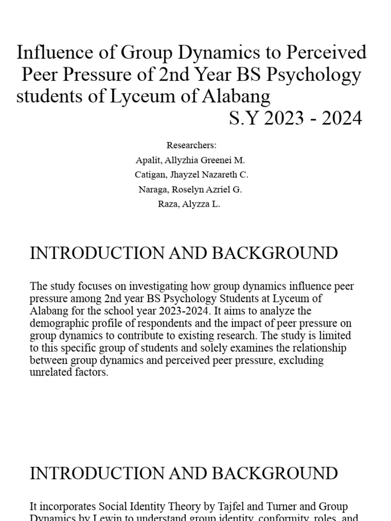 Peer Pressure & Group Dynamics | PDF | Statistics | Experiment