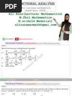 1000 Real Analysis MCQs and Solutions | PDF | Mathematical Analysis | Equations