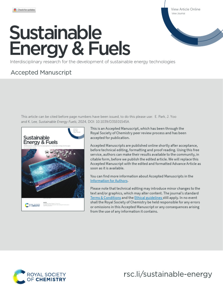 Enhanced Photoelectrochemical Hydrogen Production | PDF | Materials ...