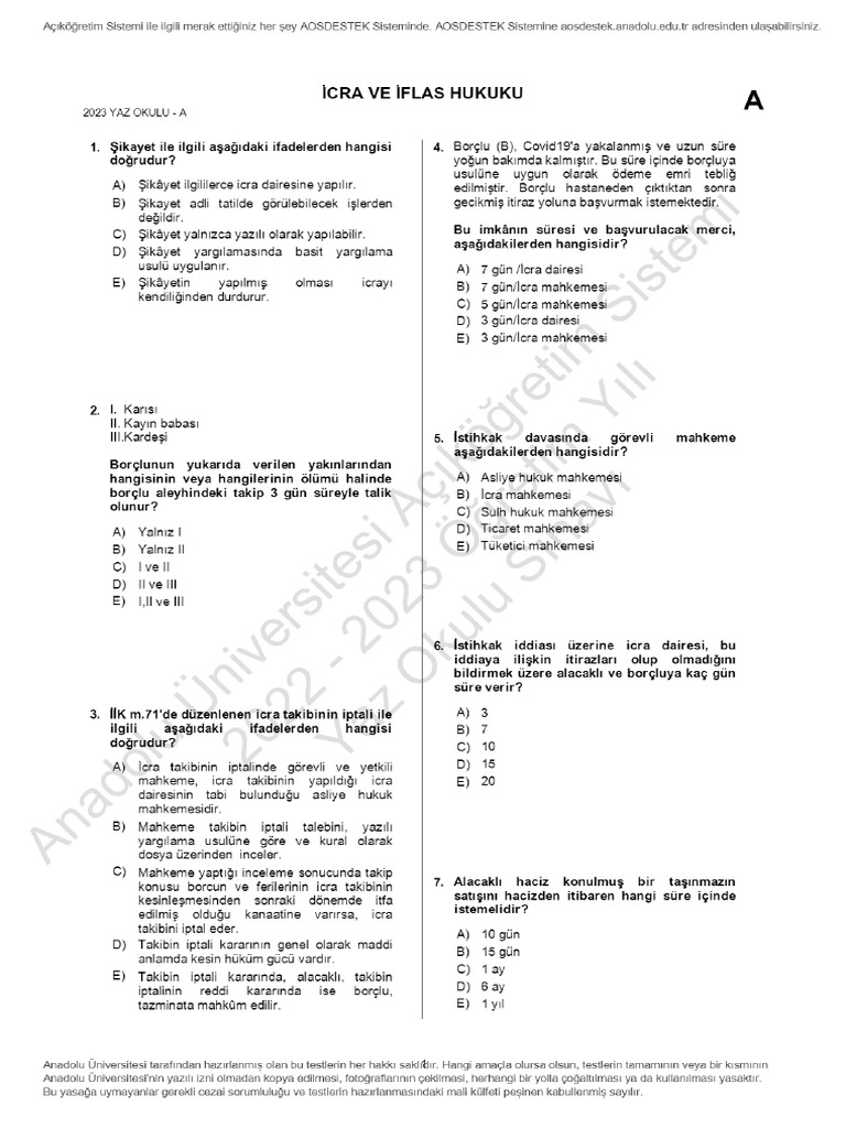 5-Icra Ve Iflas | PDF
