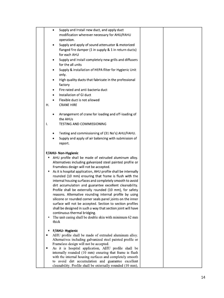 Details Fcu Ahu Fahu | PDF