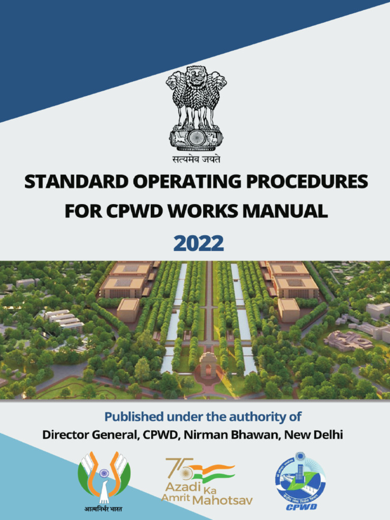 Pages From CPWD Works Manual SOP 2022 - Breakup of CPOH | PDF | Employment | Cost