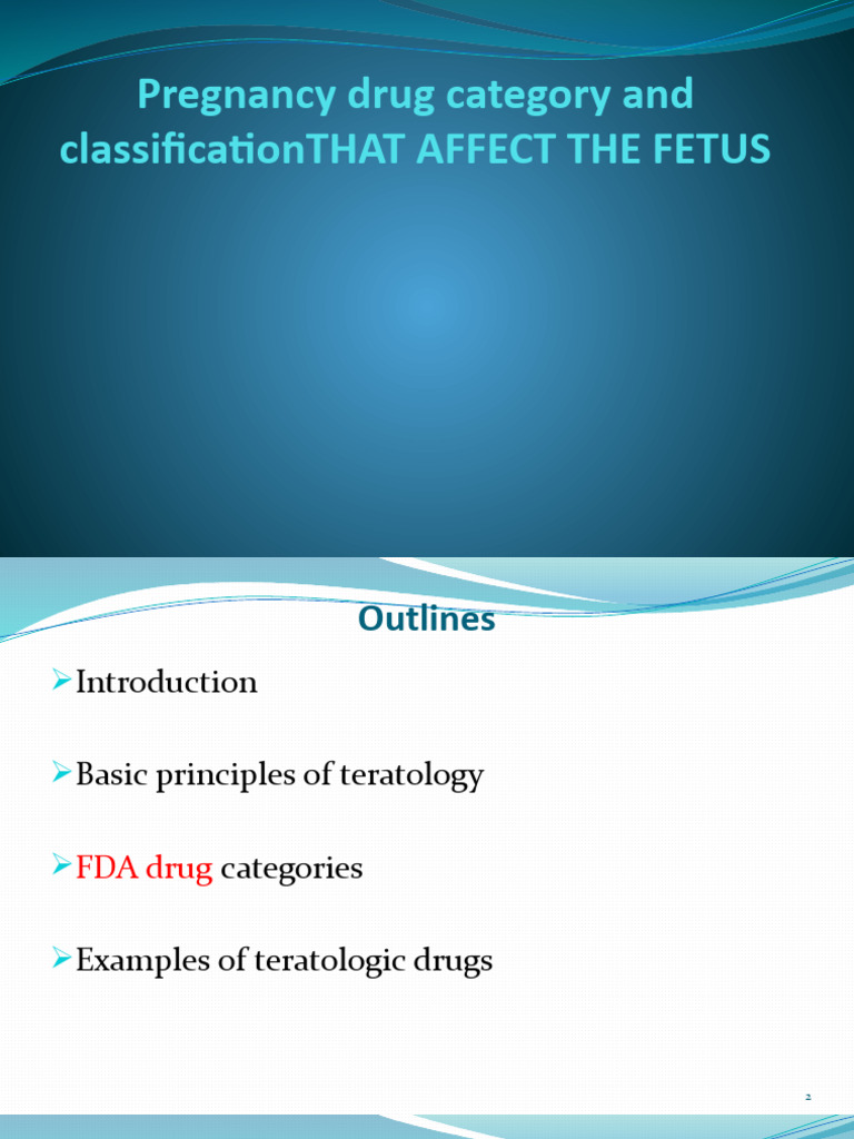 Drugs During Pregnancy My | PDF | Pregnancy | Prenatal Development