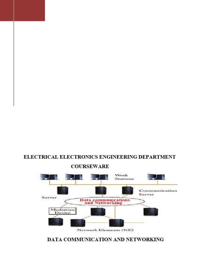 Data Communication and Network 1 | PDF | Modulation | Computer Network
