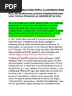 Black Consciousness Movement (BCM) Essay | PDF | South Africa | Social ...