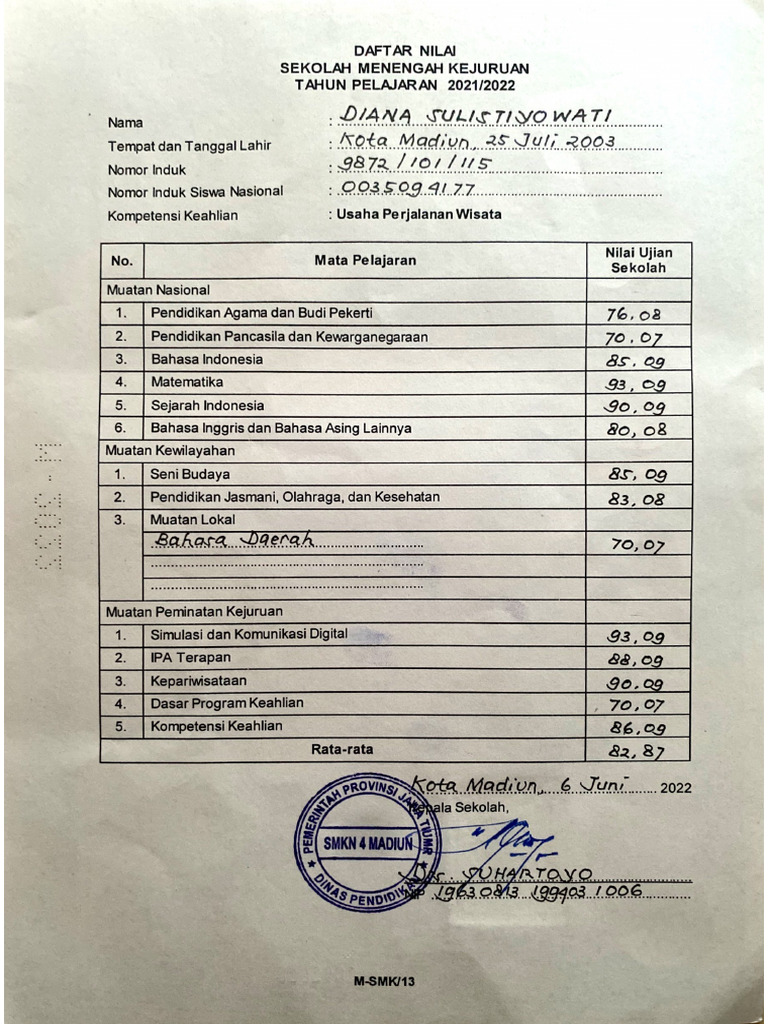 Scan KTP, Ijazah, KK | PDF