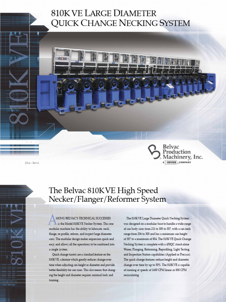 L D Q C N S: Arge Iameter Uick Hange Ecking Ystem | PDF | Gear | Mechanical Engineering