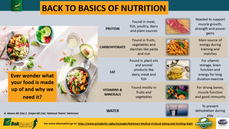 Back To Basics of Nutrition | PDF | Nutrition | Diet & Nutrition