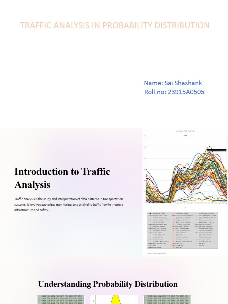 Introduction To Traffic Analysis | PDF | Traffic | Probability Distribution
