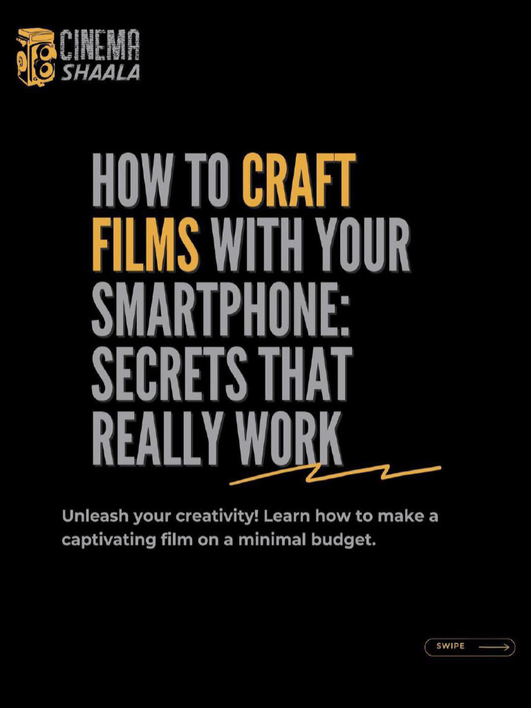 Low Budget Film Making | PDF