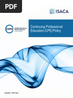 (ISC)2 CPE Handbook Guide | PDF | Professional Development | Business
