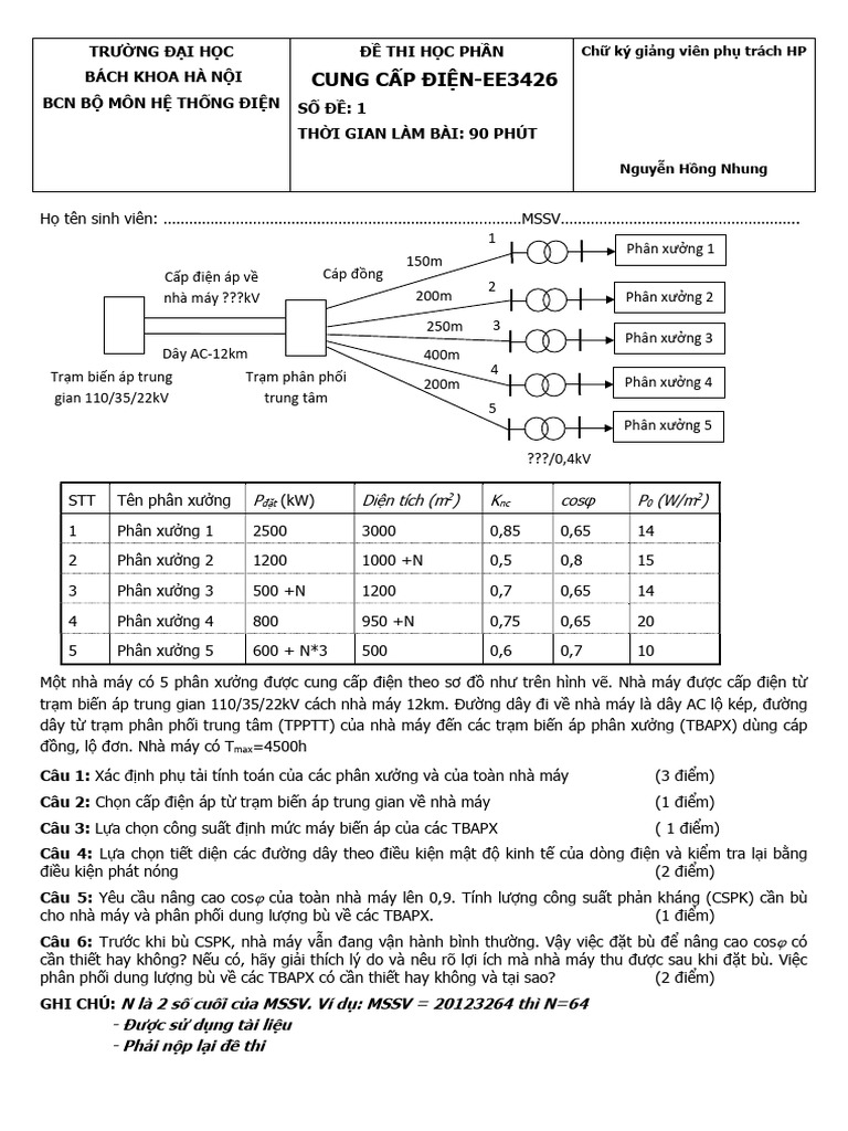 De Thi Cuoi Ky CCD L P DK Và TĐH 20202 | PDF