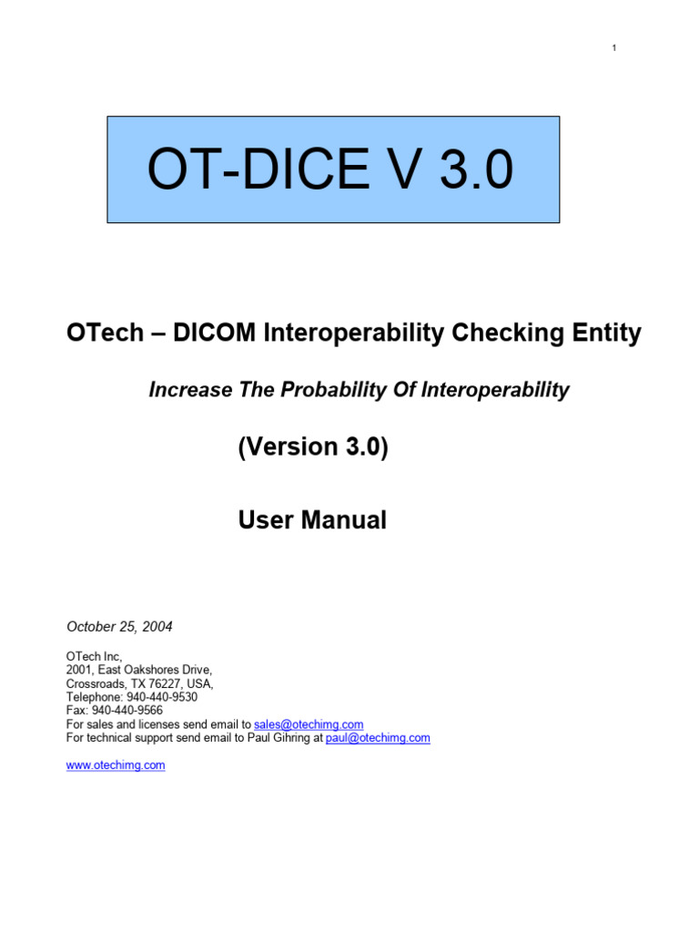 Ot-Dice v3 Usermanual | PDF | Data Compression | Windows Registry