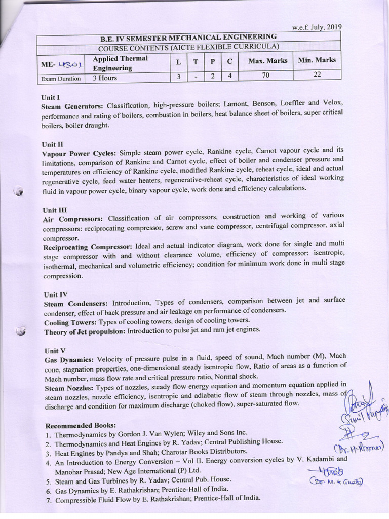 Sem 4 Syllabus | PDF