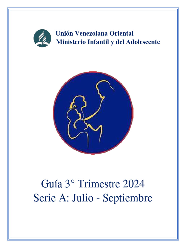 Guía Infantil 3er Trimestre 2024 | PDF | Oración | Cumpleaños