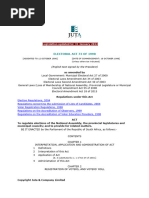 Bahamas Election Process Overview | PDF | Voting | Political Law