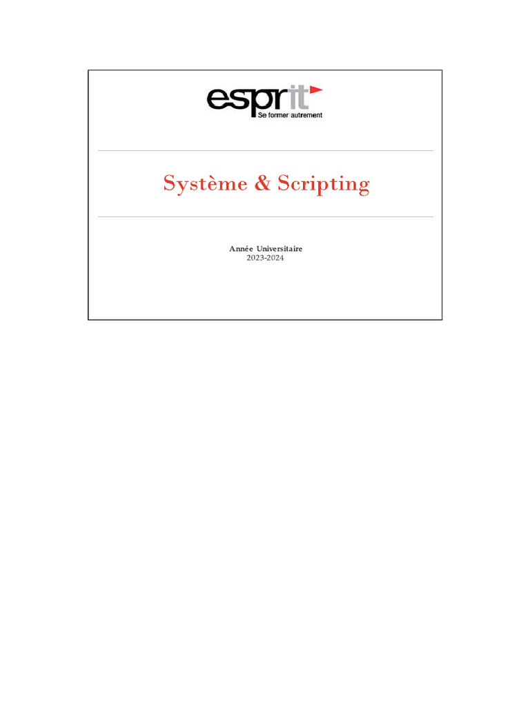Chap1 Scripting | PDF