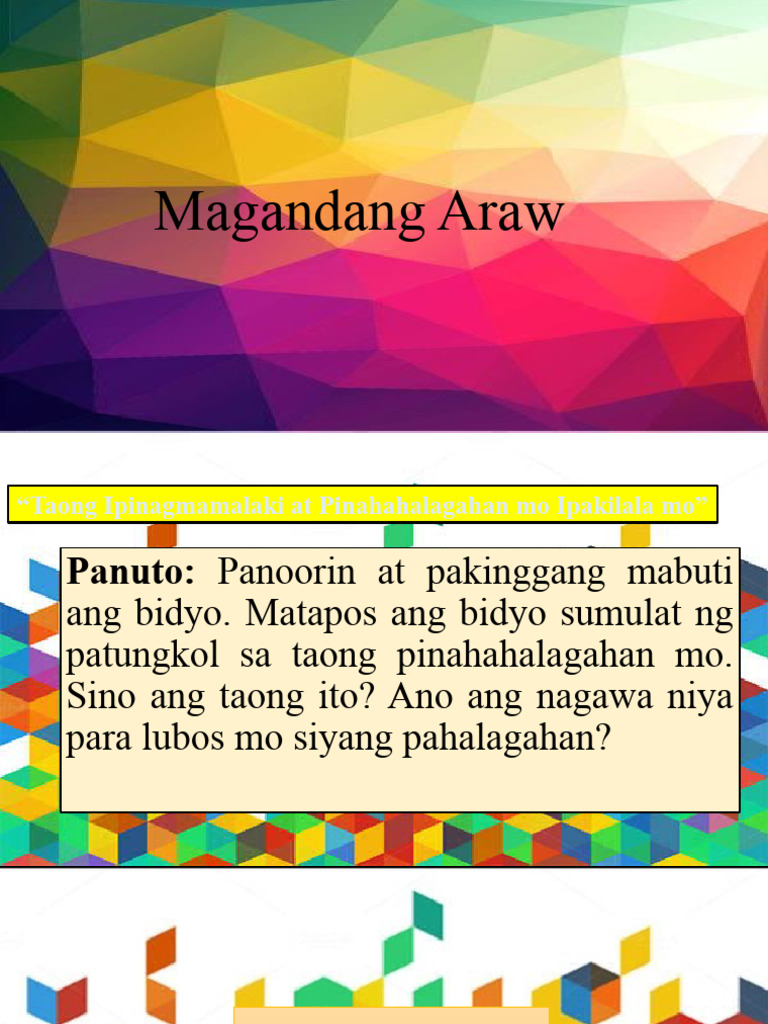 Elehiya at Elemento NG Elehiya | PDF