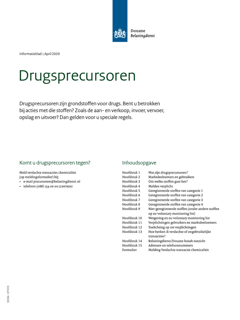 Verdovende Middelen | PDF