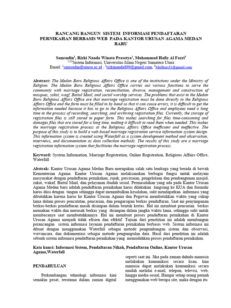 Tamplate Sinta 4 Rizki Nanda Fix | PDF