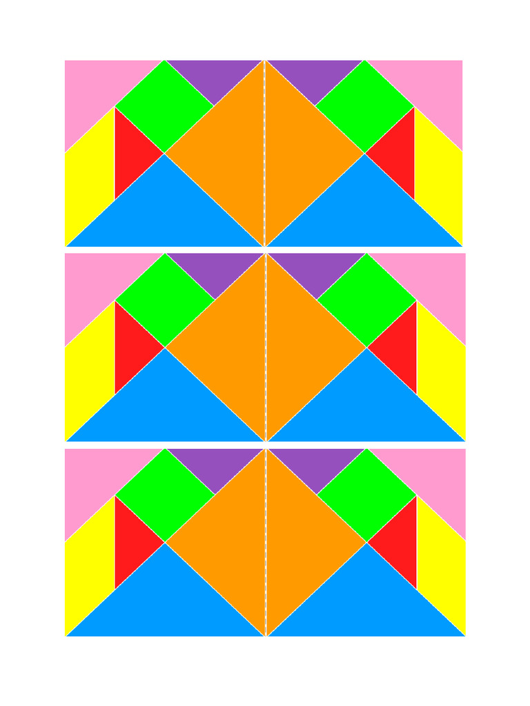 2D 3 D shapes tangram resources | PDF