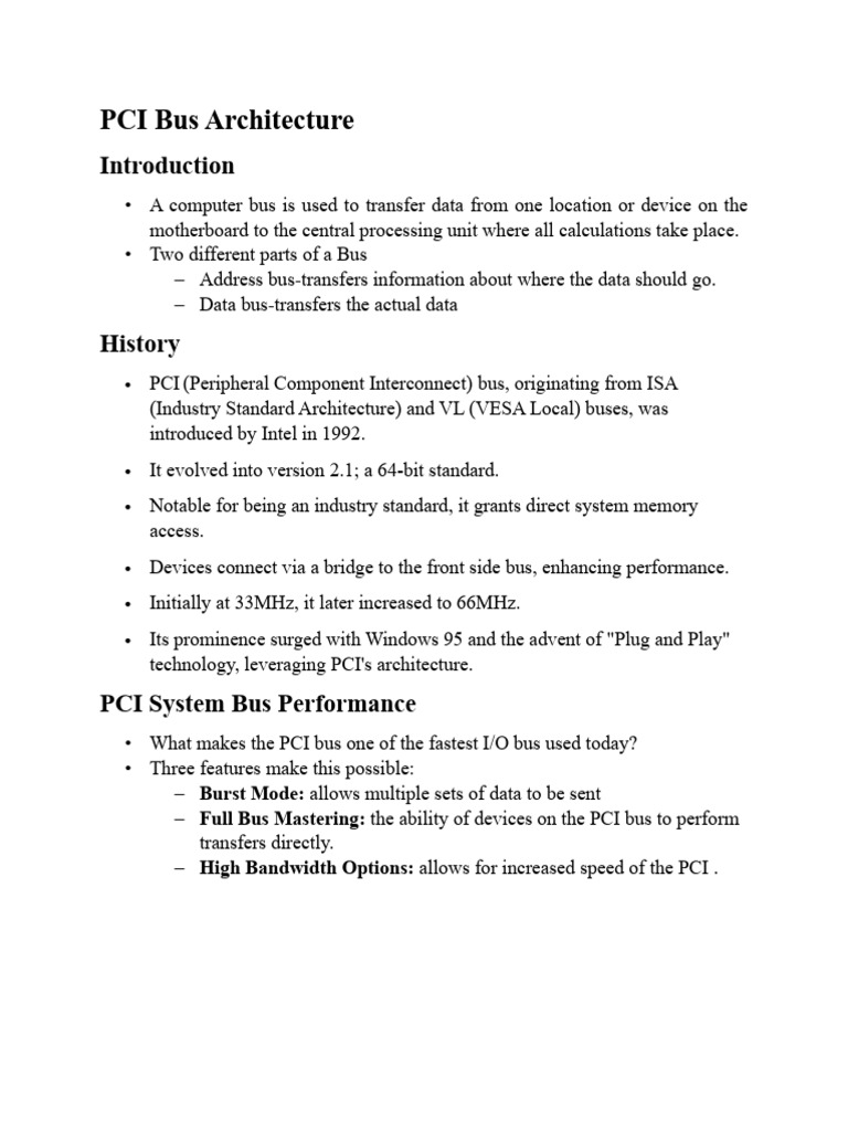 4 PCI Bus and Memory System | PDF | Computer Data Storage | Cpu Cache