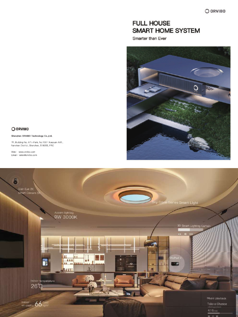 2024 ORVIBO Catalog - 6M | PDF | Touchscreen | Remote Control