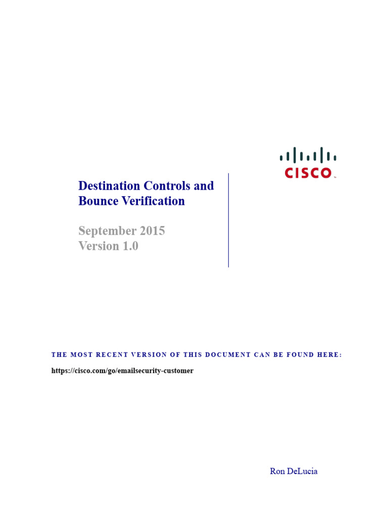 Esa Destination Control and Bounce | PDF | Email Address | Gmail