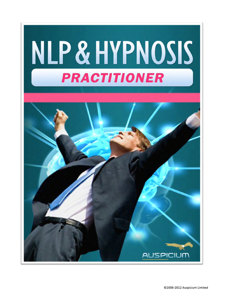 NLP Practitioner Home Study Manual | PDF | Neuro Linguistic Programming | Cognitive Science