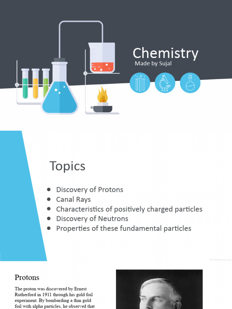 Chemistry Pdf Proton Neutron