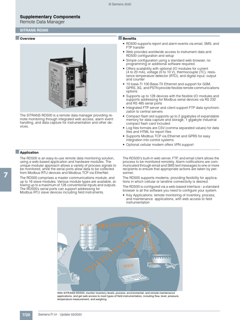 Sitransl rd500 Fi01 en | PDF | File Transfer Protocol | World Wide Web