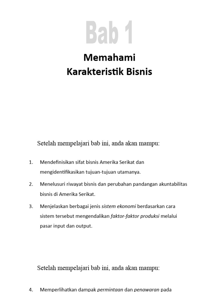 Pengantar Bisnis Pertemuan 1 | PDF | Pengelolaan Keuangan & Uang | Politik