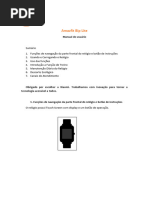 Manual do Relógio Digital Bluetooth | PDF