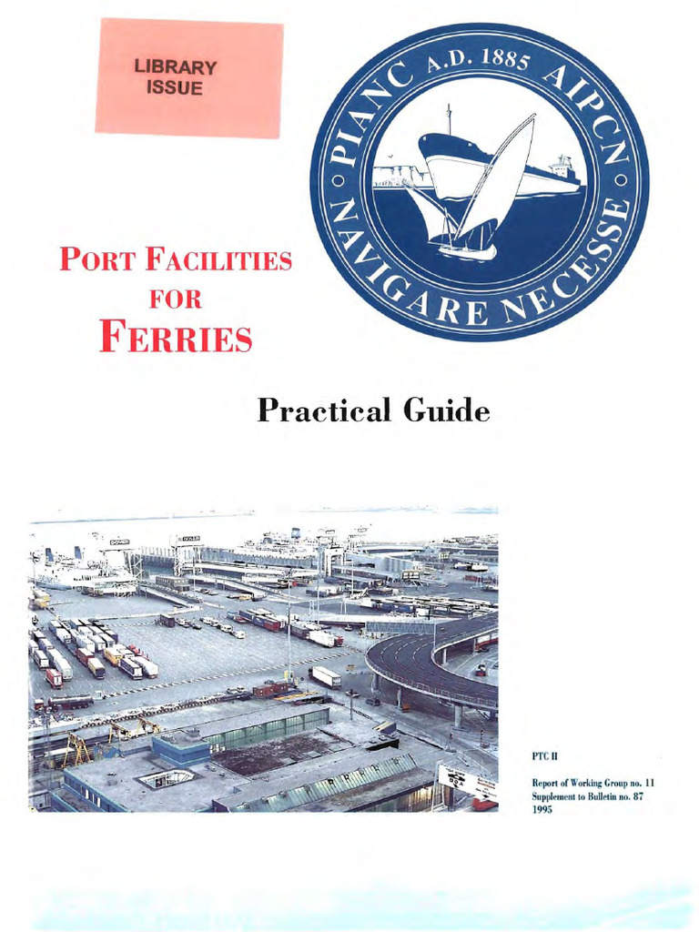 Port Facilities For Ferries - Practical Guide (PIANC) | PDF | Ferry | Water Transport
