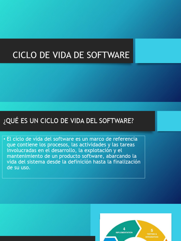 Software Development Life Cycle - Presentacion | PDF | Software ... Software Development Life Cycle - Presentacion | PDF | Software ...
