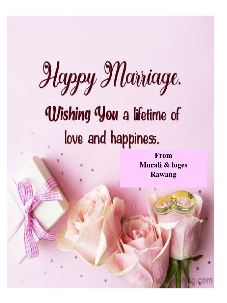 Marrige Wishes | PDF