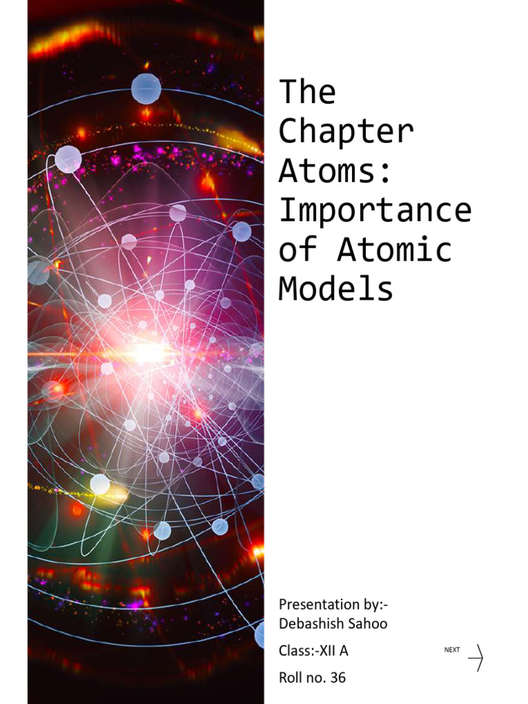 The Chapter Atoms 2 | PDF | Atoms | Atomic Nucleus