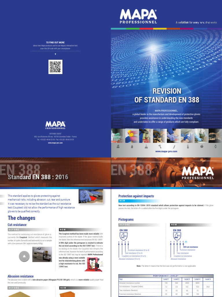 A EPI - Norma - Revisão Do Padrão EN 388 | PDF