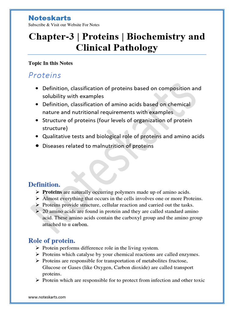 Chapter-3-biochemistry-and-clinical-pathology-Complete-Notes-by ...