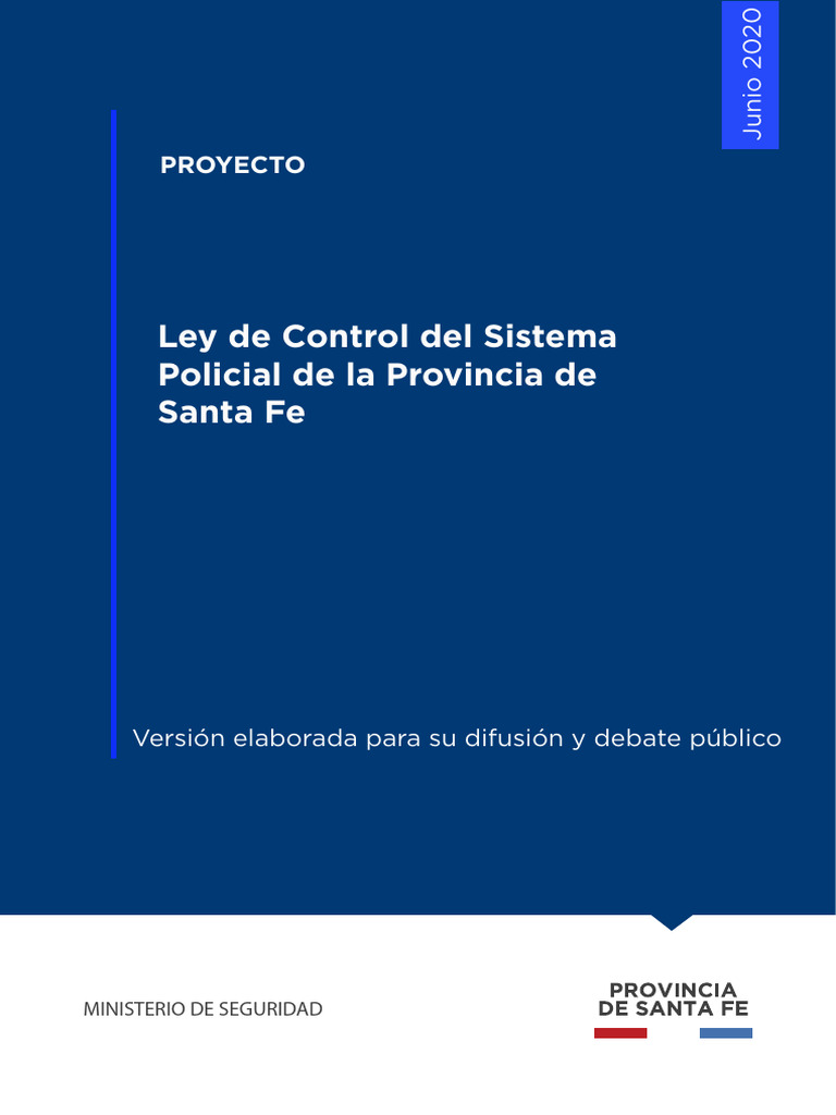 Ley de Control Policial | PDF | Policía | Corrupción política