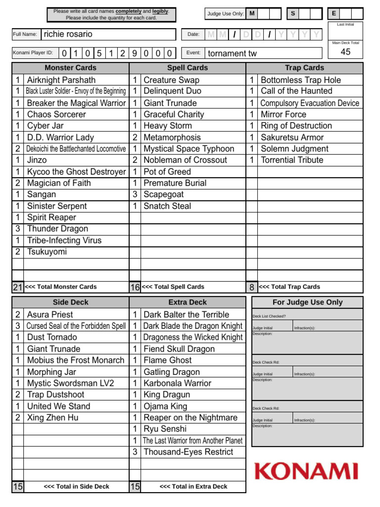 Monster Cards Spell Cards Trap Cards: Y D M M Y Y Y D | PDF | Fantasy | Legendary Creatures