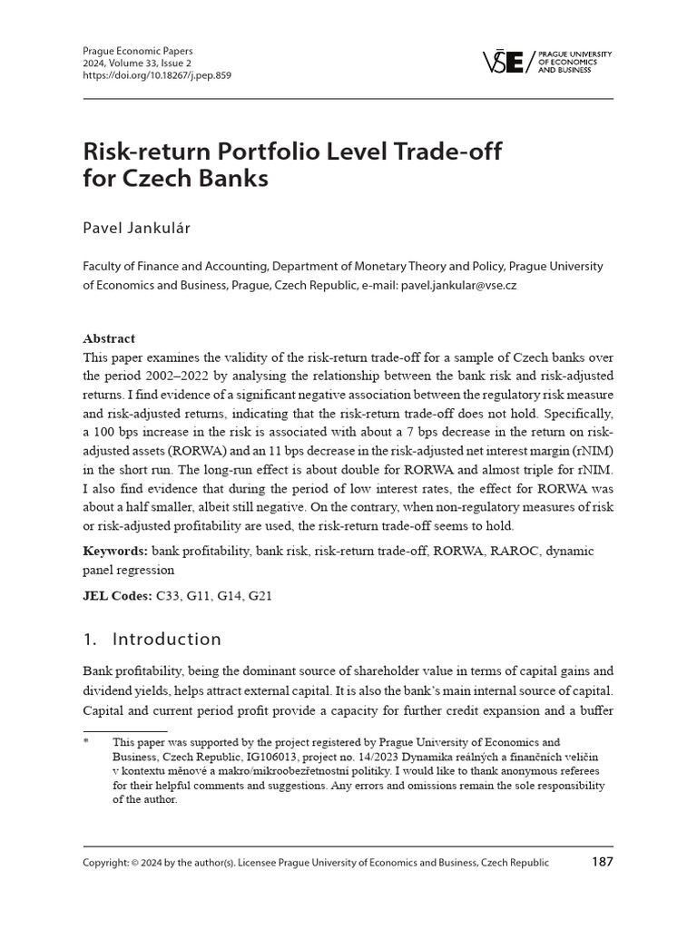 Pavel 2024 | PDF | Interest Rates | Interest