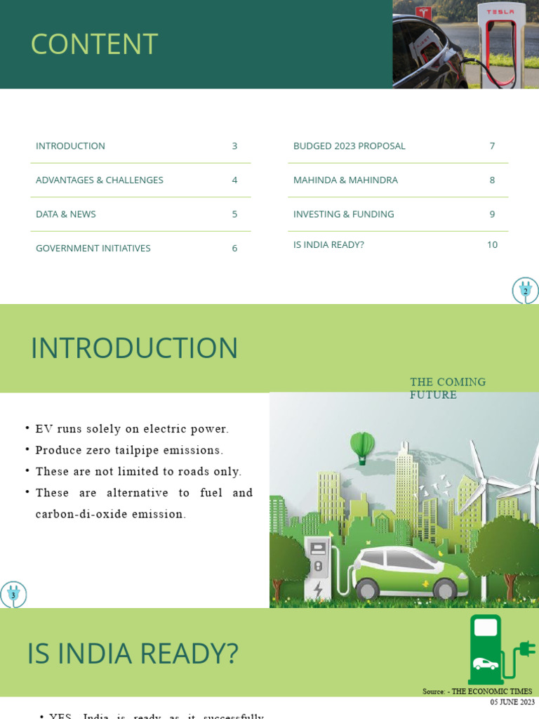 EV ECOSYSTEM Presentation | PDF