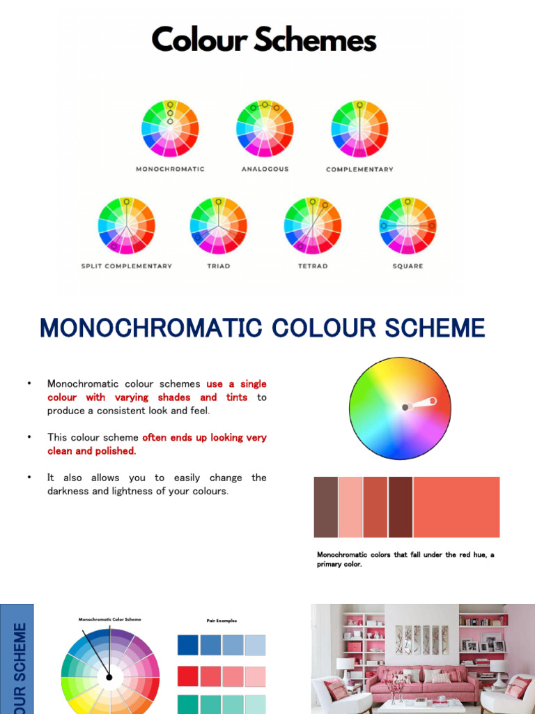 Week 1 - Colour Schemes | PDF | Color | Image Processing