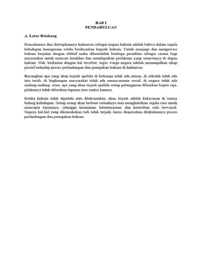 MAKALAH PERLINDUNGAN DAN PENEGAK HUKUM DI INDO | PDF MAKALAH PERLINDUNGAN DAN PENEGAK HUKUM DI INDO | PDF