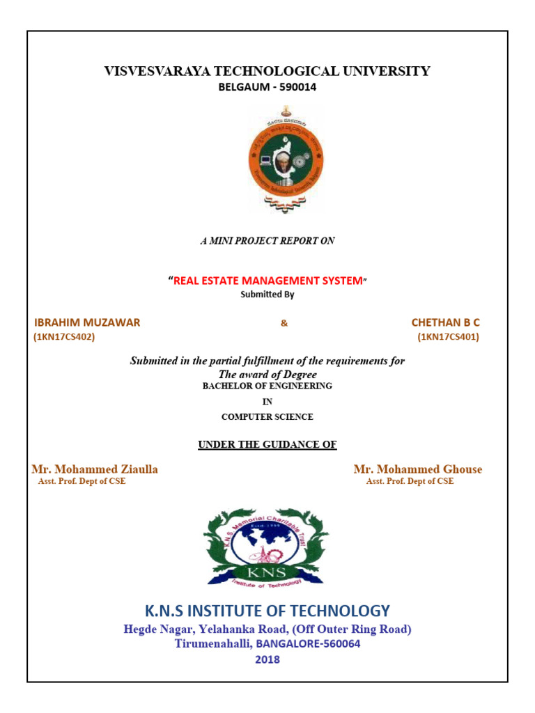 Final Report Real | PDF | Databases | System